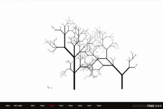 Mondrian tree (interactive installation) on Vimeo