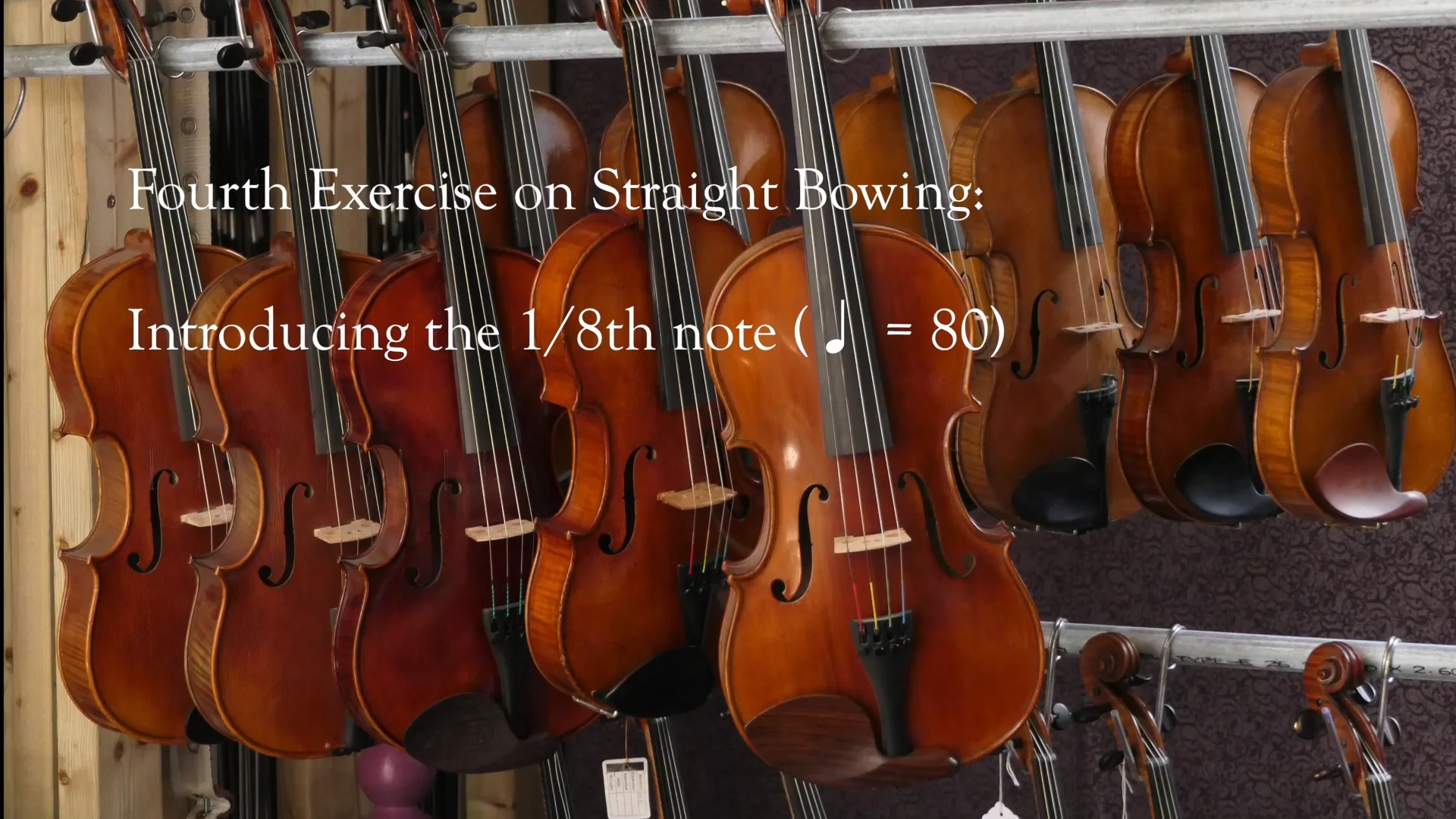 Viola Chapter 1, Exercise 4, The Quaver - Introduction and slow play ...