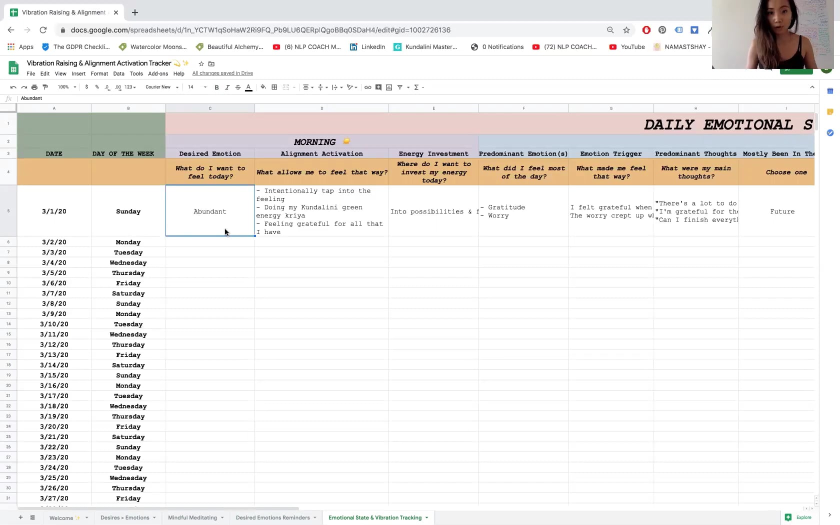 Vibration Raising & Alignment Activation Tracker Walkthrough on Vimeo