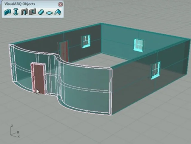 VisualARQ Curved Wall on Vimeo