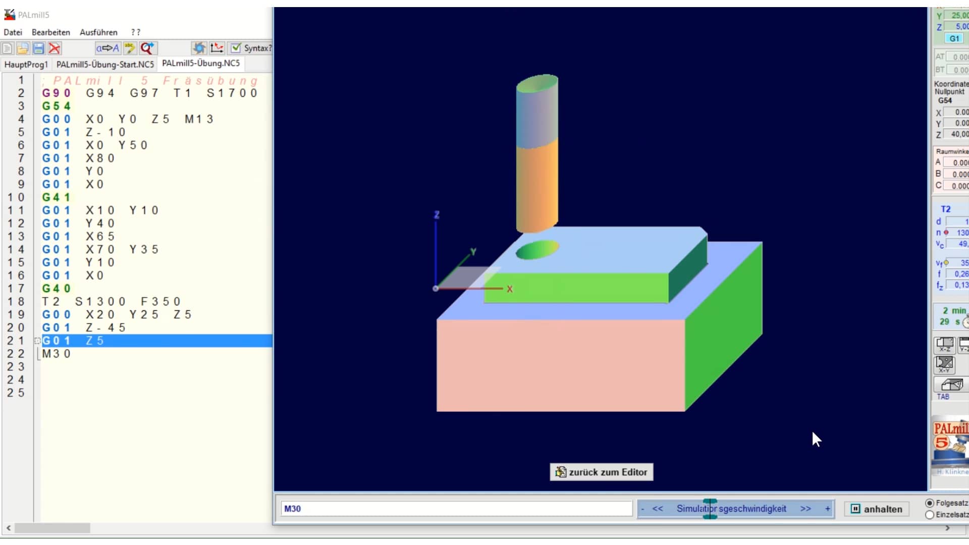 #062 PALmill 5 CNC-Fräsen on Vimeo