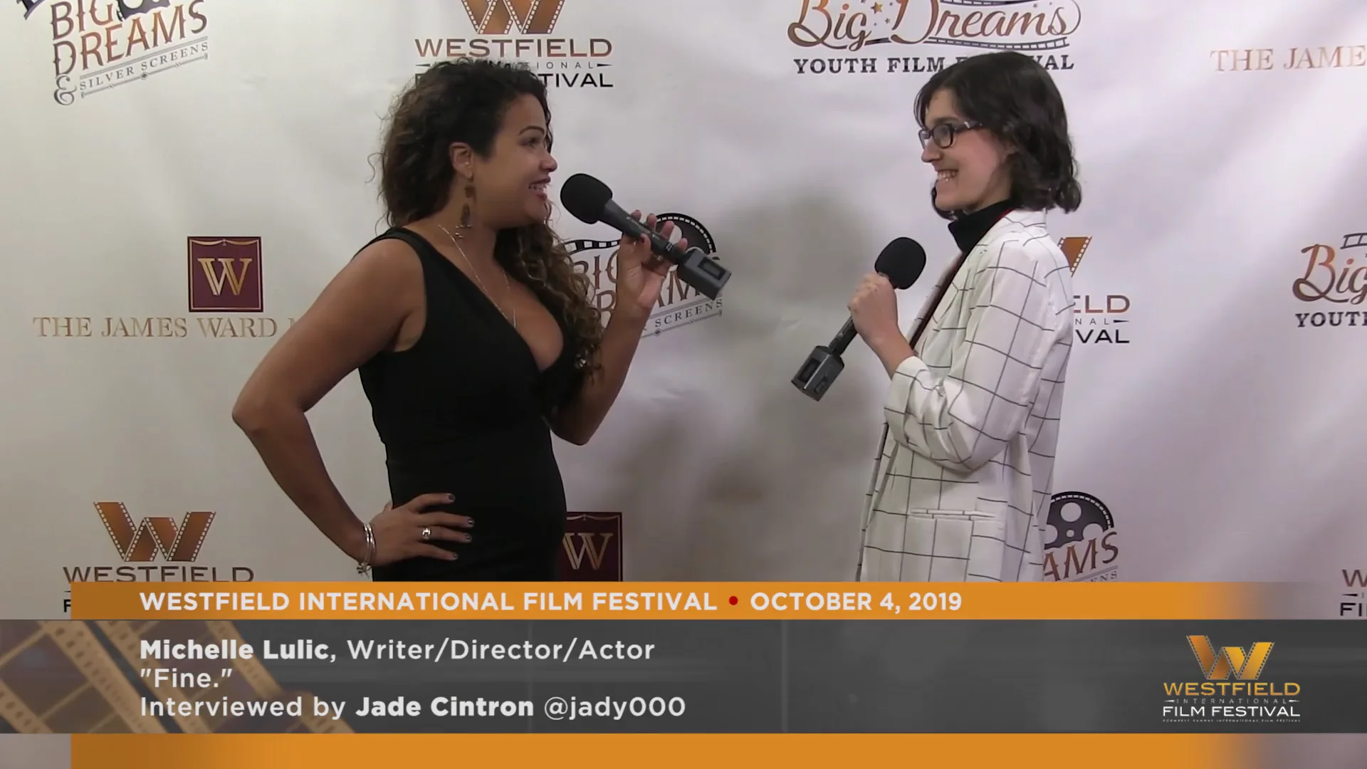 Michelle Lulic at the 2019 Westfield International Film Festival on Vimeo