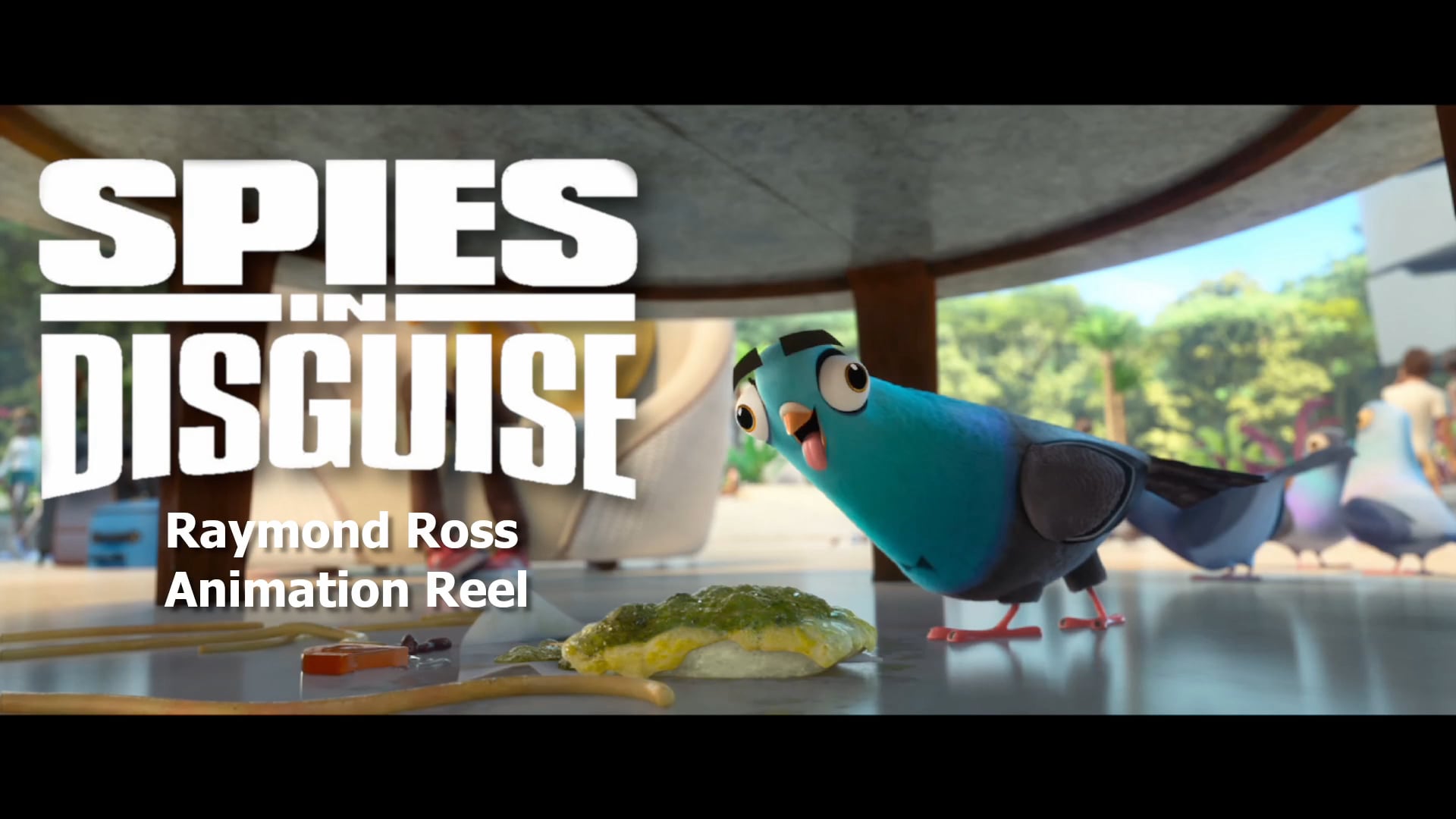 Spies in Disguise Animation Reel by Raymond Ross - Zerply