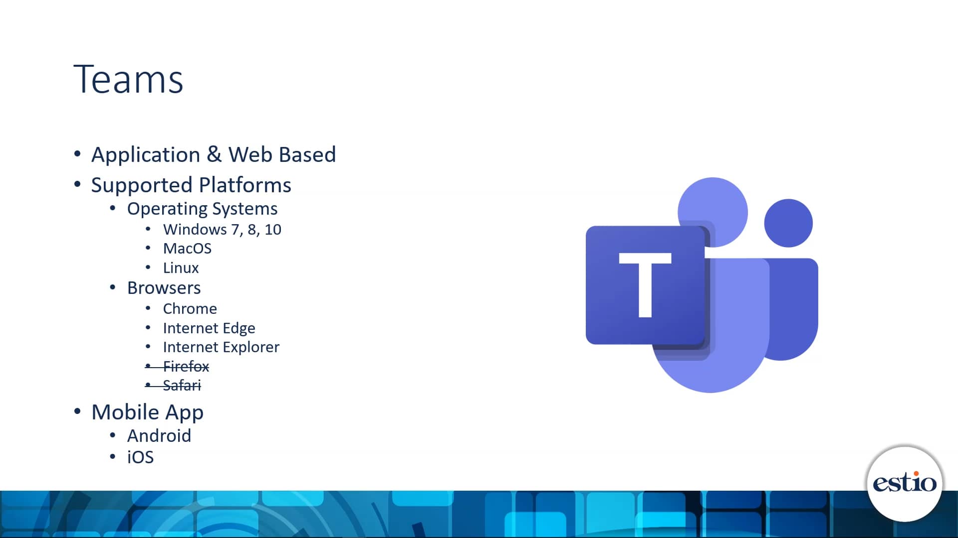 Estio Remote Sessions - Teams on Vimeo