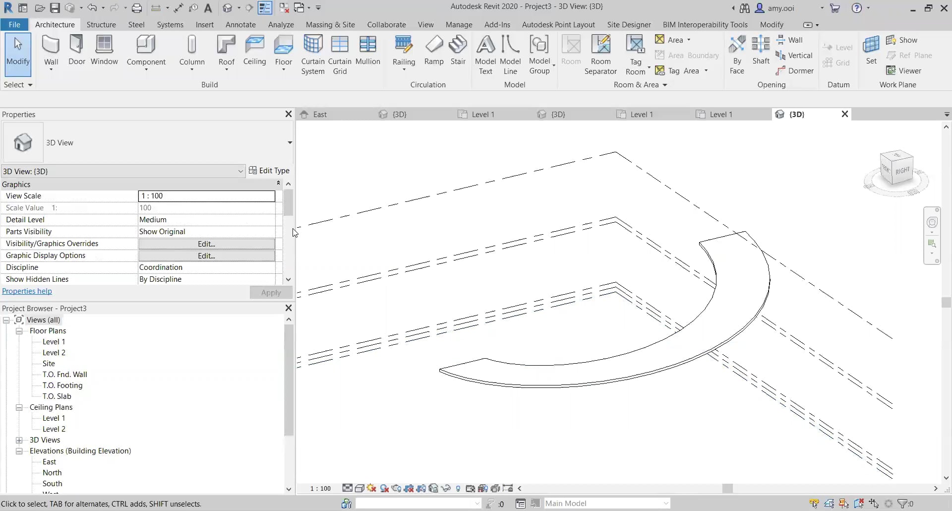 Editing Floor for Curved Ramp in Revit on Vimeo