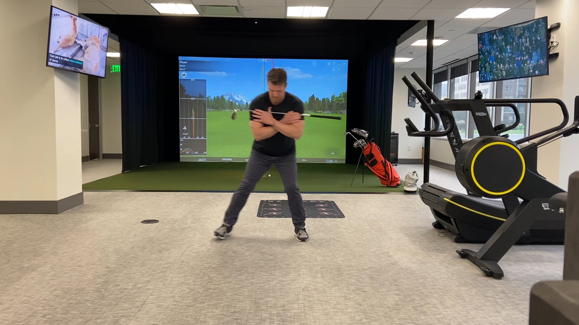 Lateral Hops with Torso Rotation on Vimeo