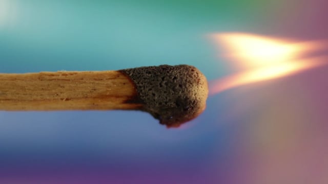 Match Stick, Macro, Blue. Free Stock Video - Pixabay