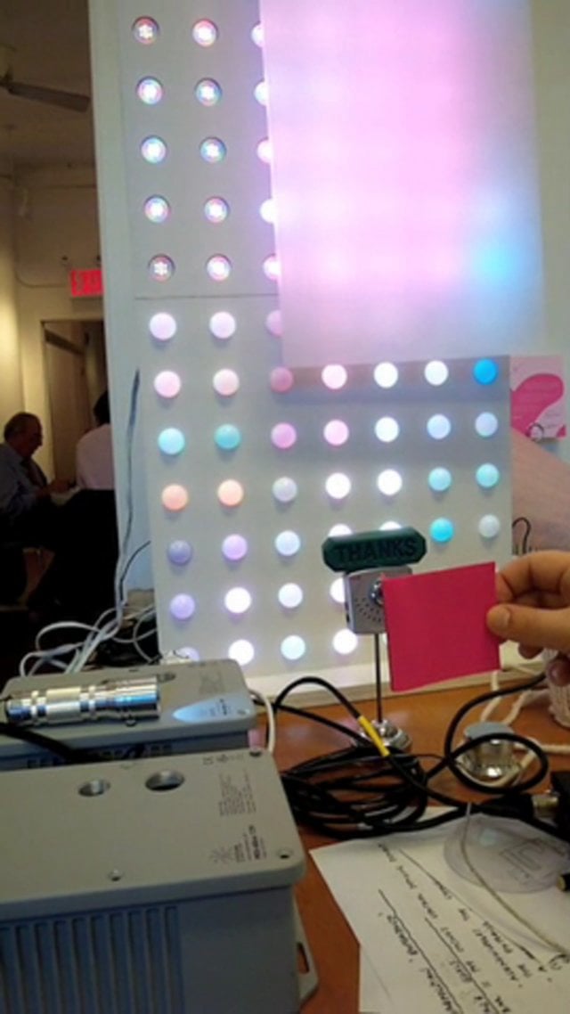 DMX Controlling LED Wall Test on Vimeo