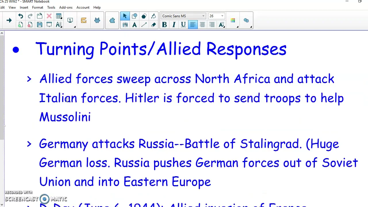 WW2 Turning Points on Vimeo