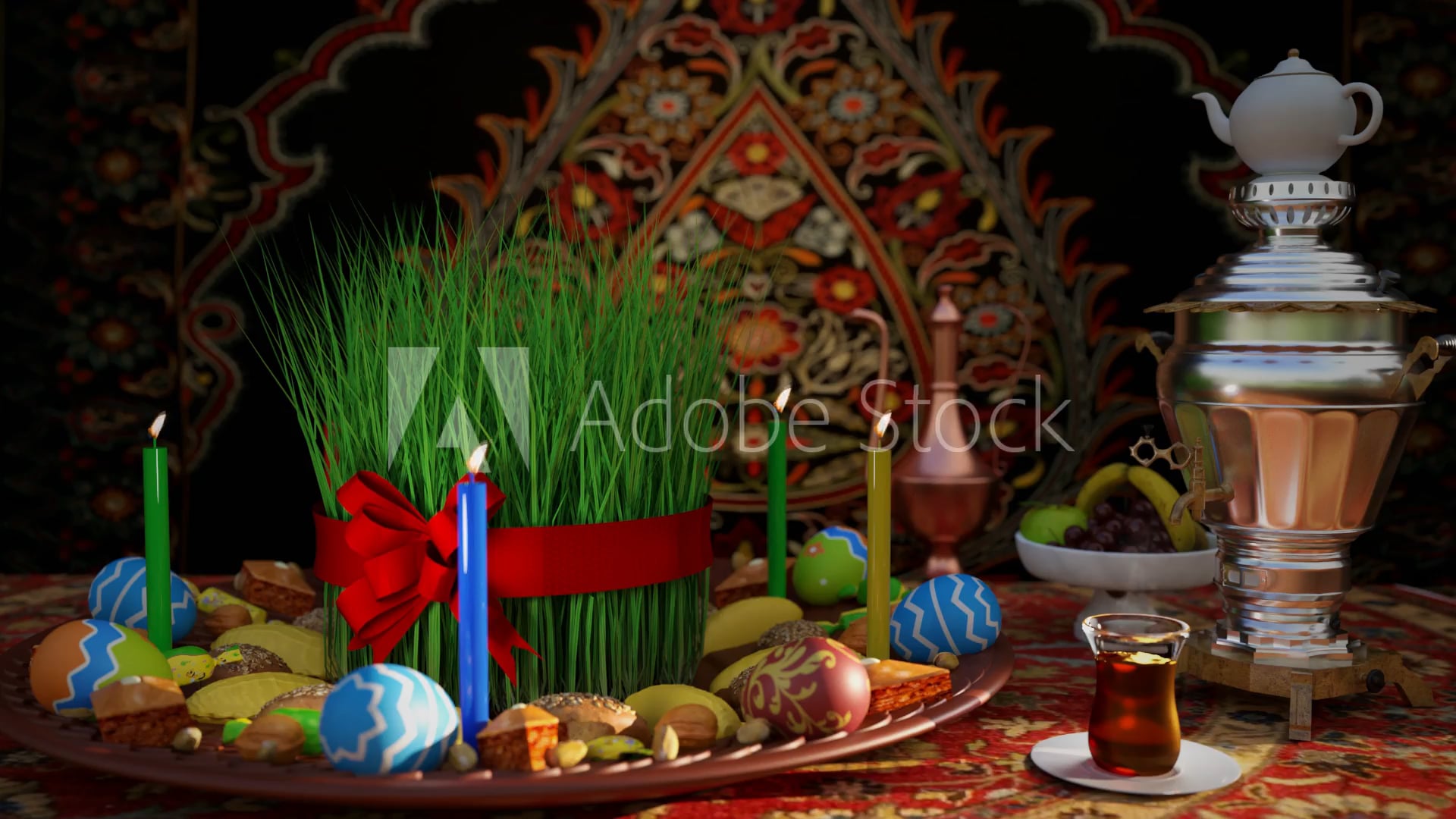 Novruz bayrami Semeni bayram xoncasi footage loop on Vimeo