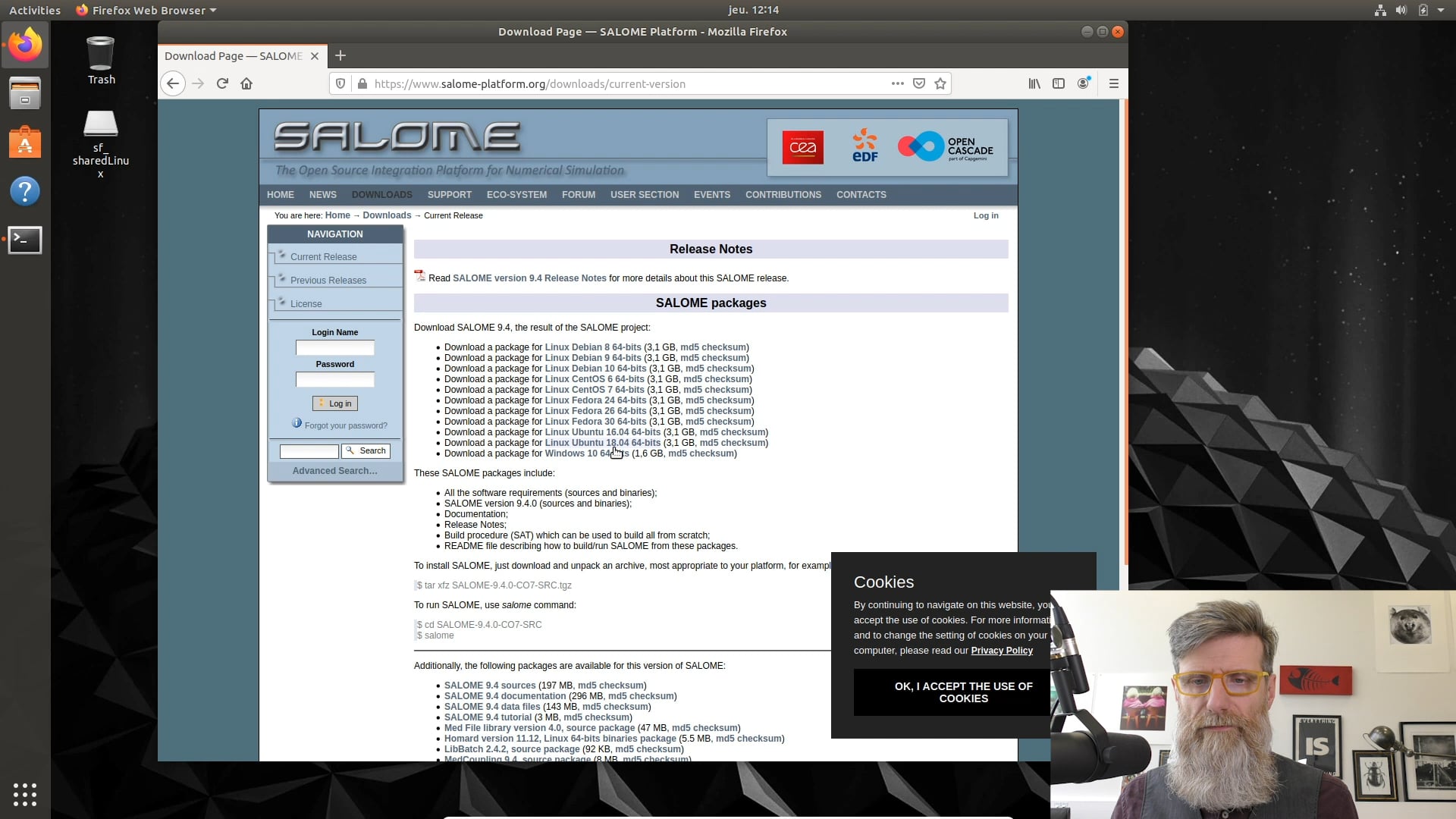 AT0 - Ubuntu - 030 - Installation SALOME MESH on Vimeo