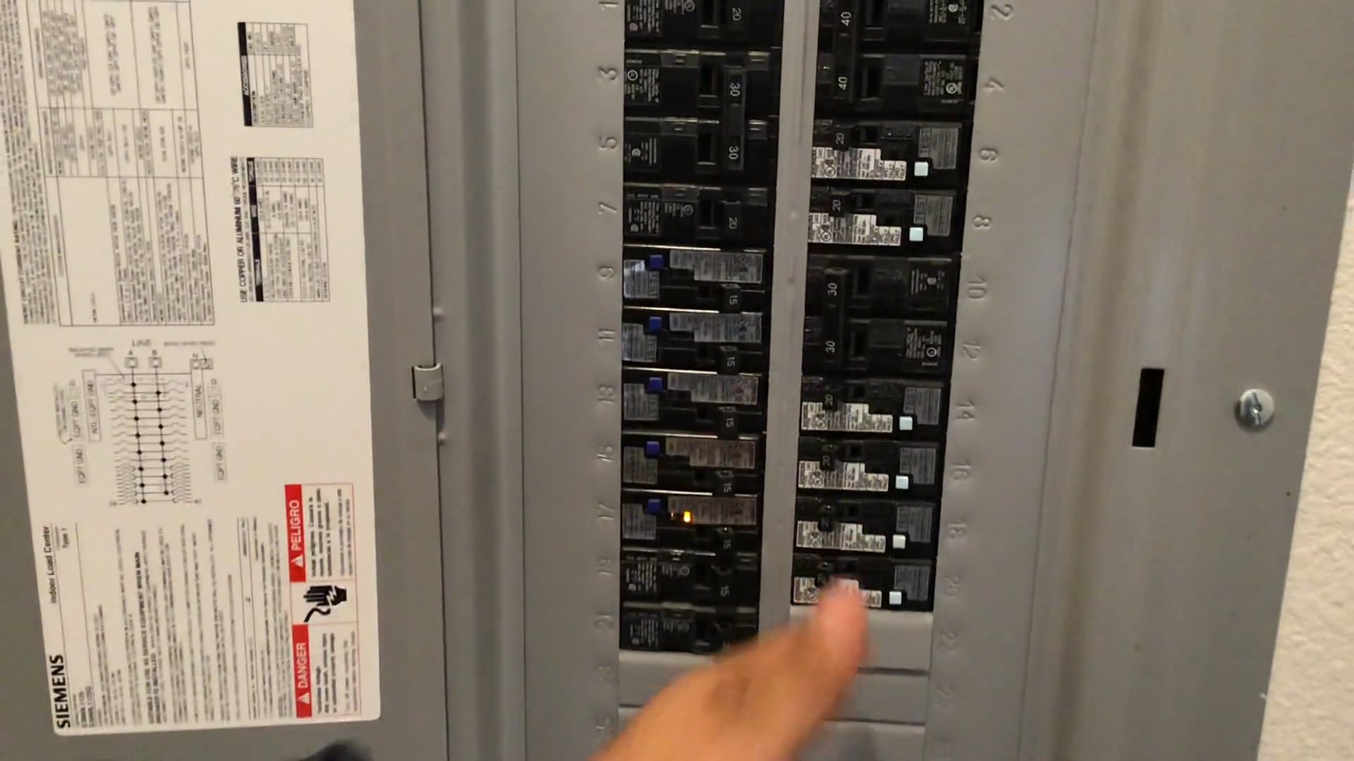 How to check if you have a popped breaker on Vimeo