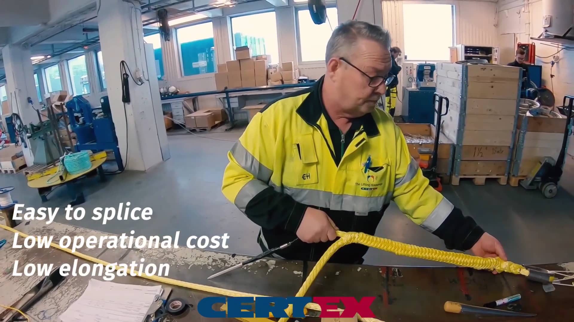 Certex Norge AS - Dyneema Rope on Vimeo