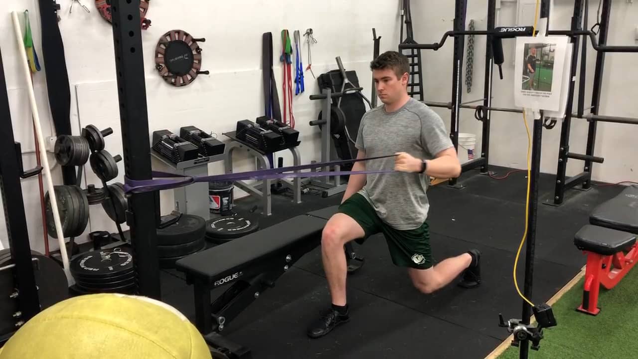 Split Stance Banded Row on Vimeo