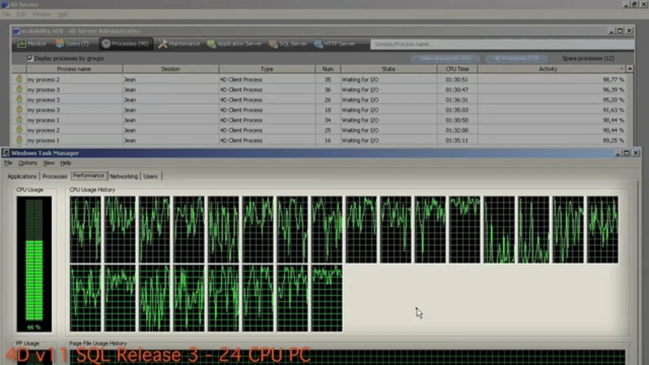 Scalability in 4D v11 SQL Release 3 on Vimeo