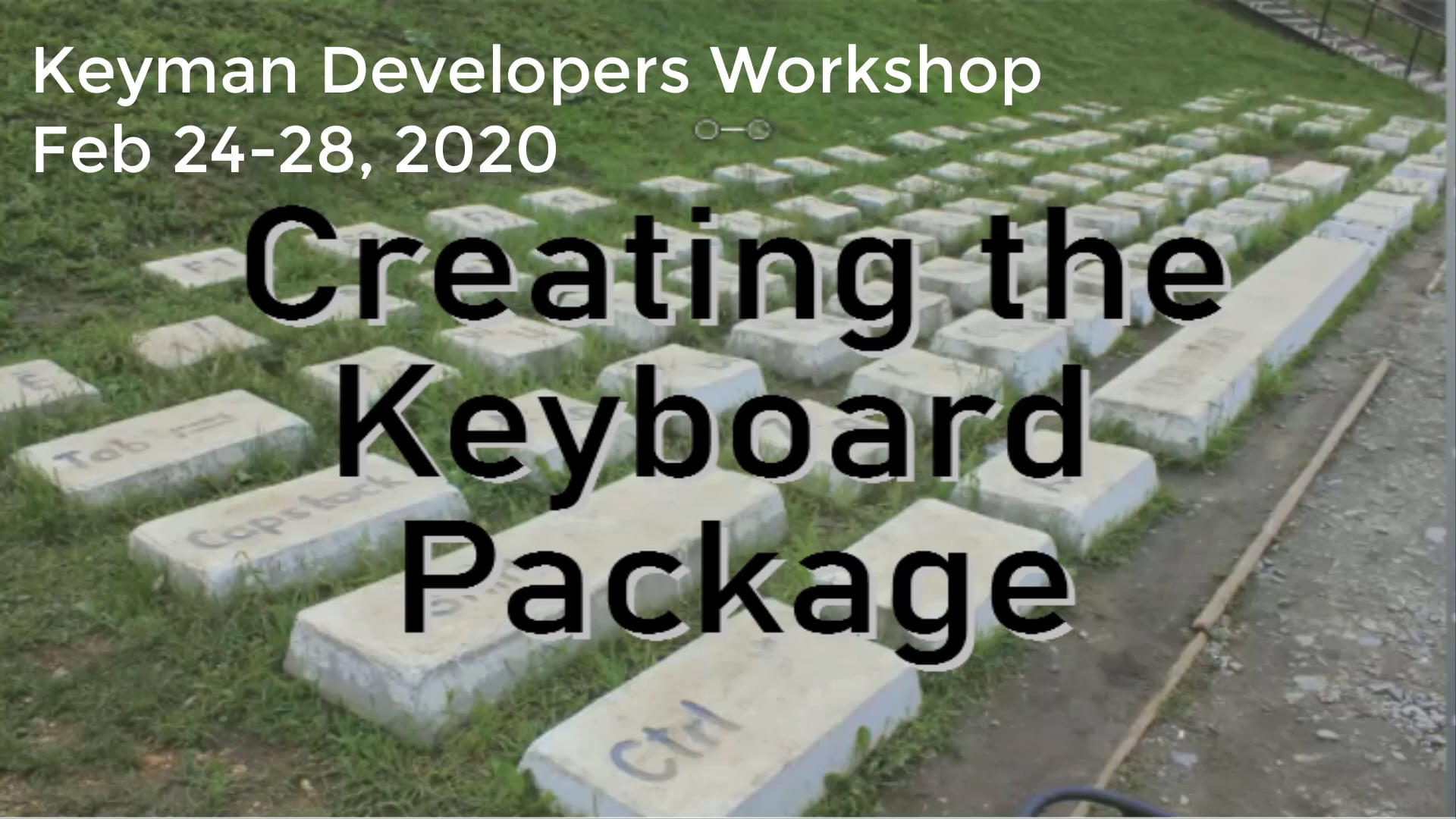 Keyman Developers Workshop 2020 - Creating the Keyboard Package on Vimeo