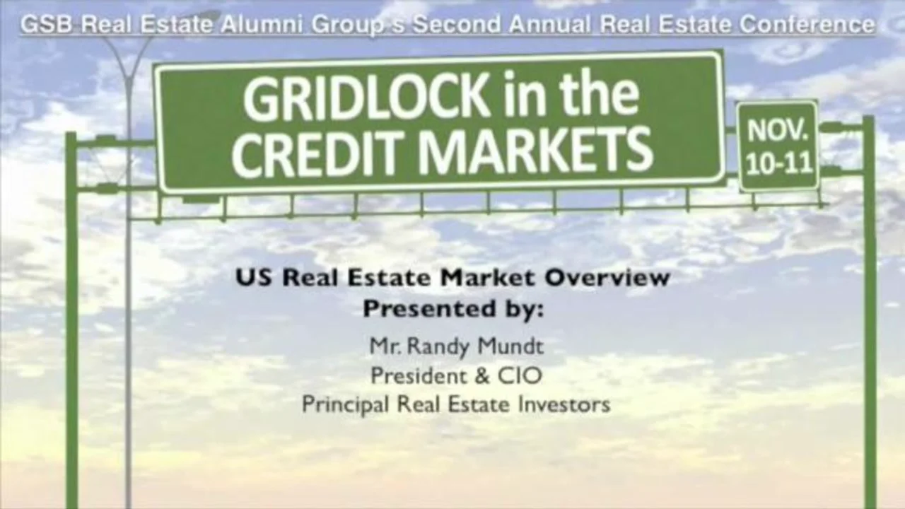 US Commercial Real Estate - Randy Mundt 11.11.08