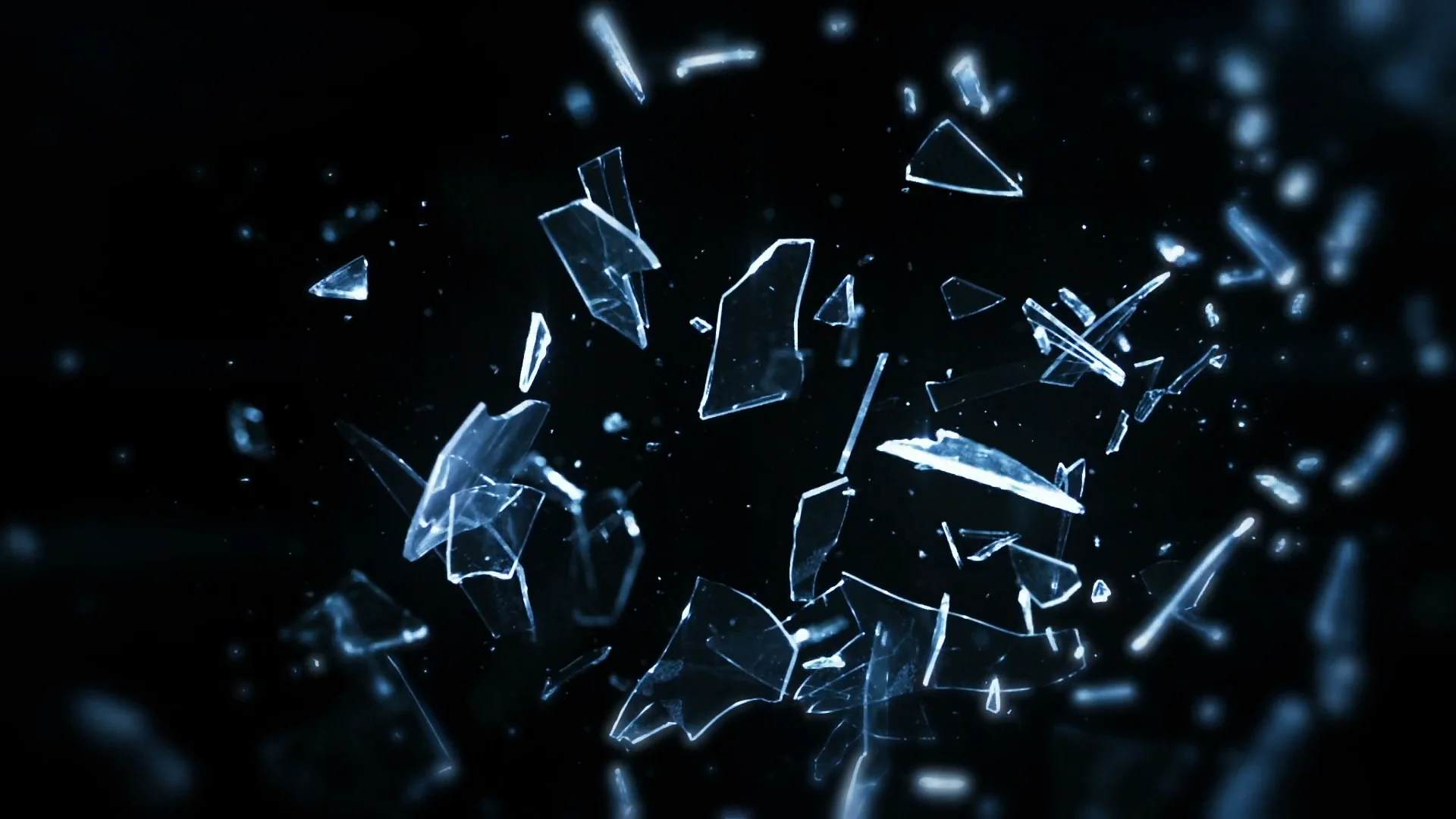 Shattering Glass In Slow-Motion With Lens Flare - 91 on Vimeo