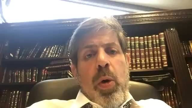 Divrei Chizuk from Rabbi Bezalel Rudinsky on Erev Shabbos on Vimeo