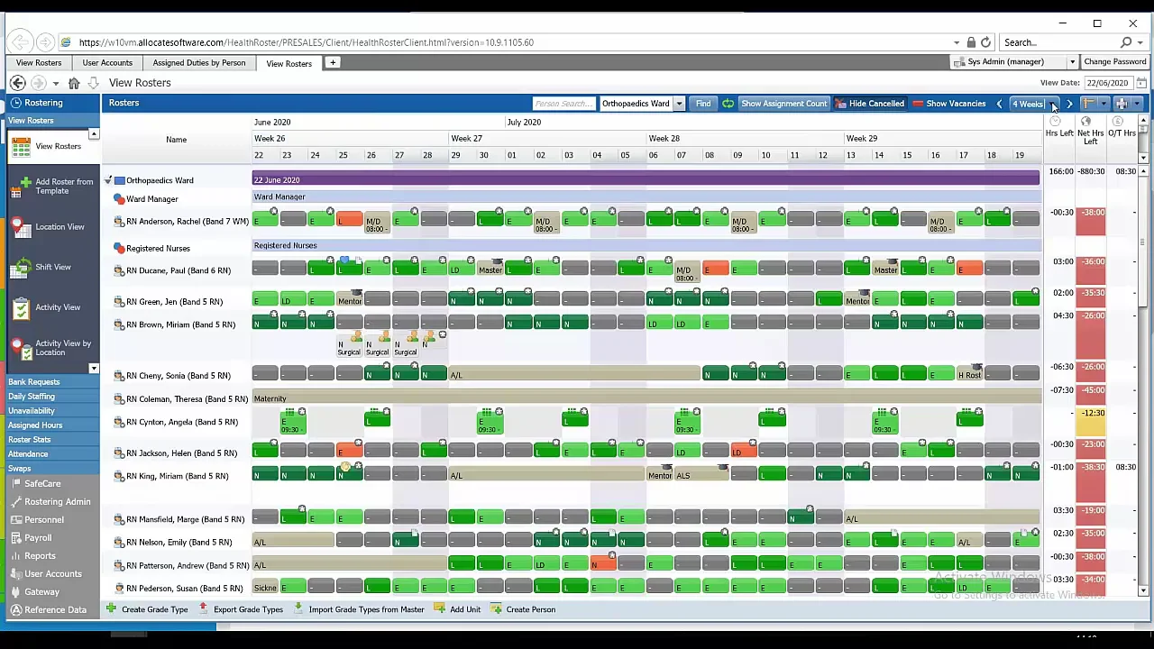 Allocate Roster Clinic webinar - HealthRoster and SafeCare