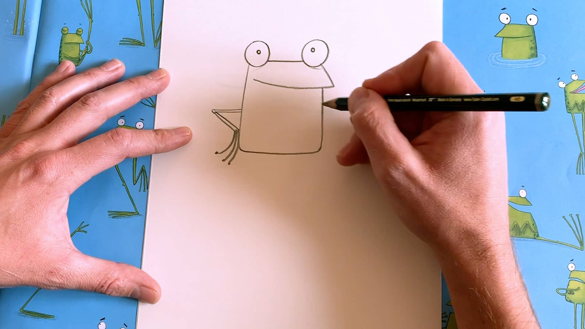 DRAW Oi FROG with JIM FIELD on Vimeo