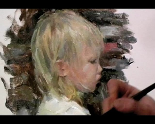 Portrait of the girl, Antti Rautiola painting demonstration on Vimeo