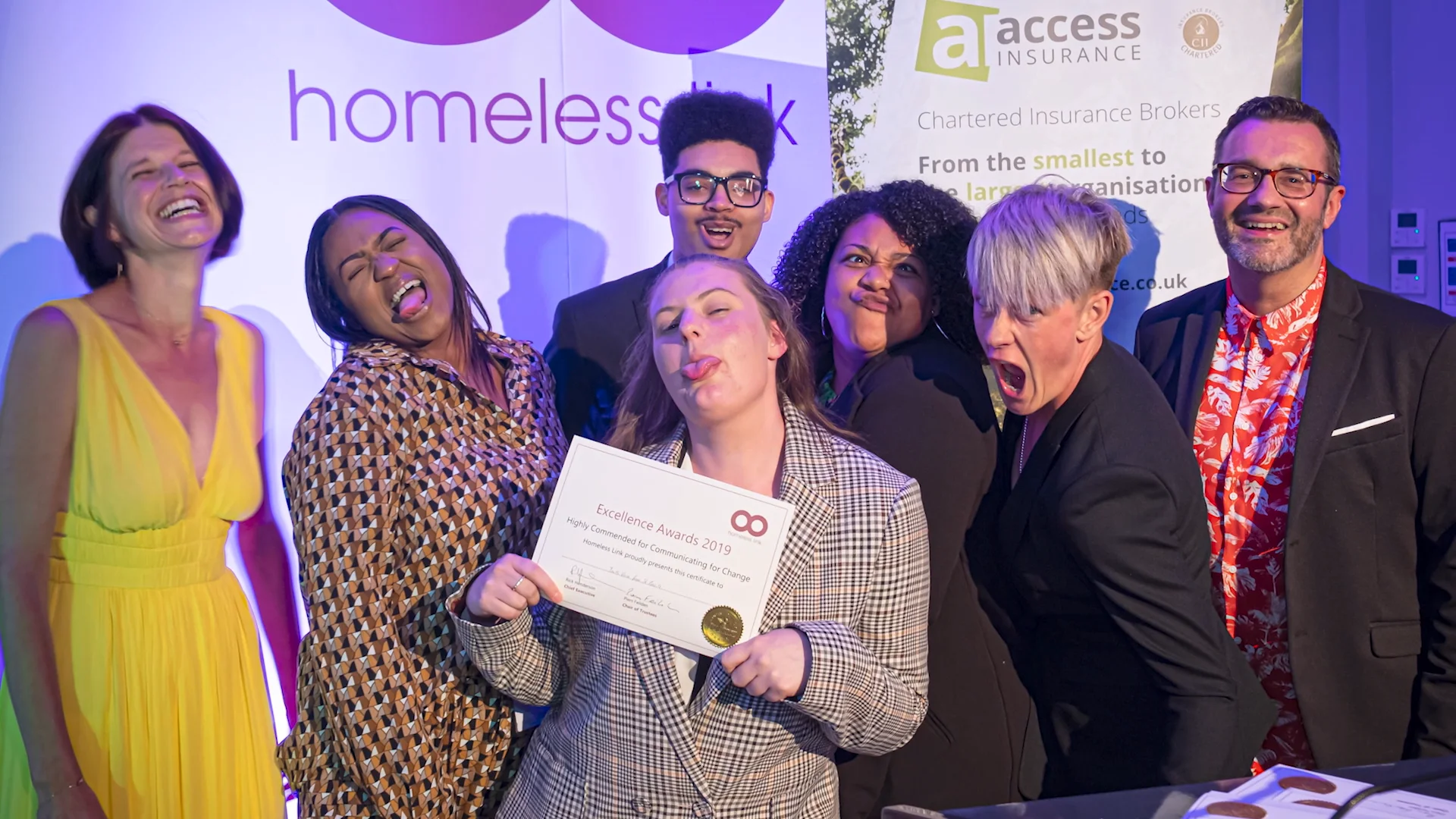 Excellence Awards 2019 // Homeless Link