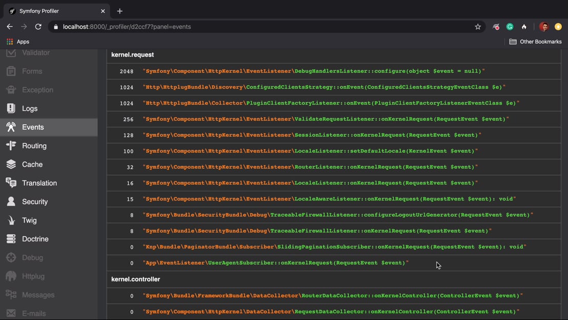 RequestEvent & RouterListener > Symfony 5 Deep Dive! The HttpKernel ...
