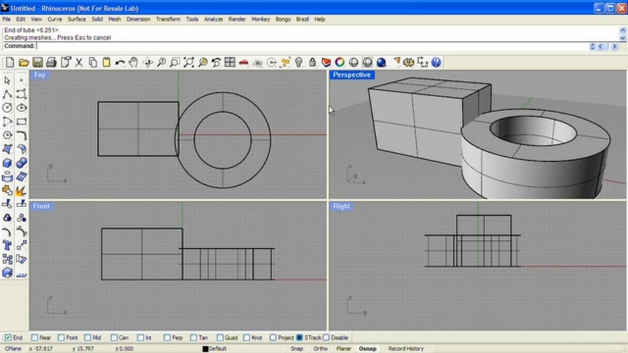 Basic object types in Rhino on Vimeo