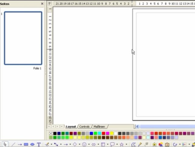 OpenOffice.org, StarOffice - Draw: Die Oberfläche von Draw on Vimeo