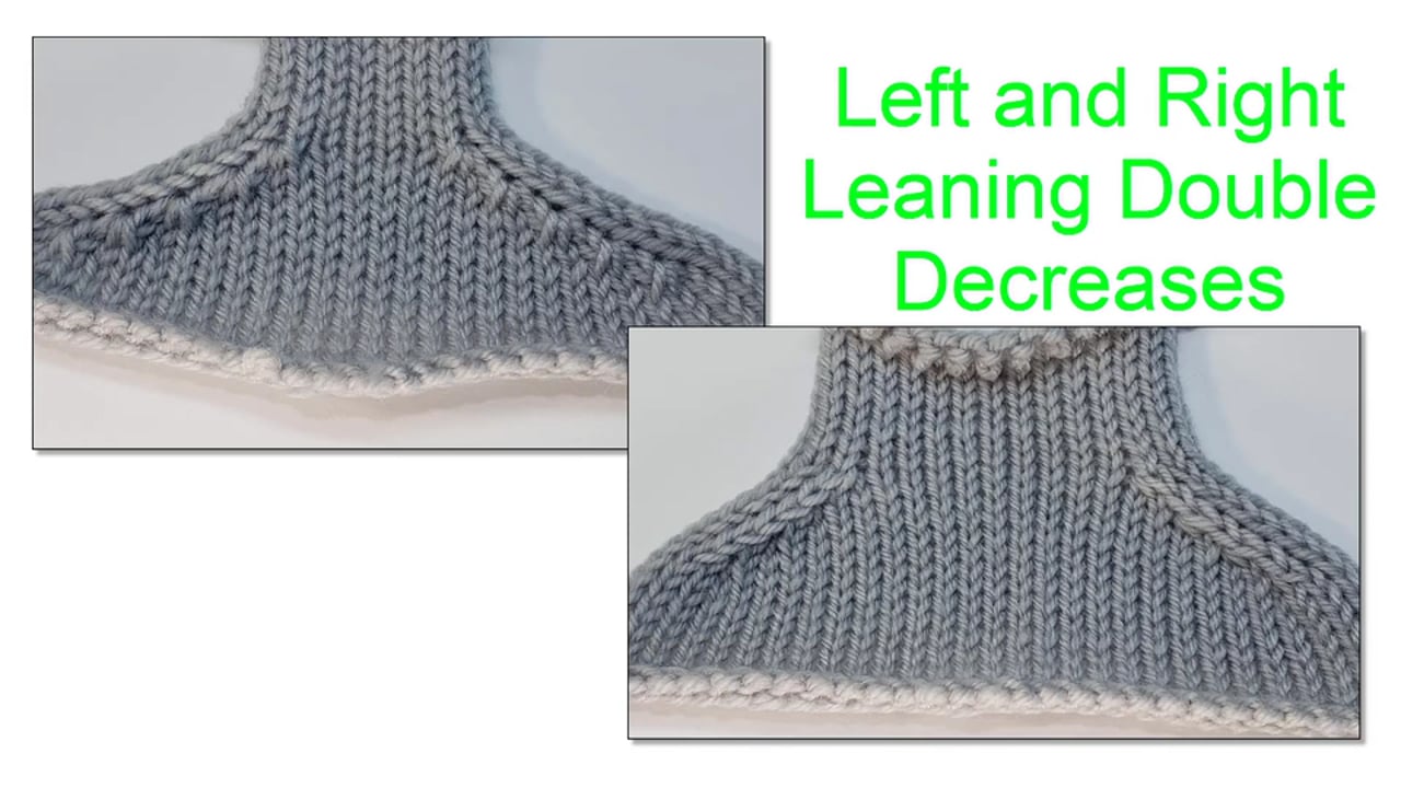 Double Decreases | Machine Knitting Tutorial