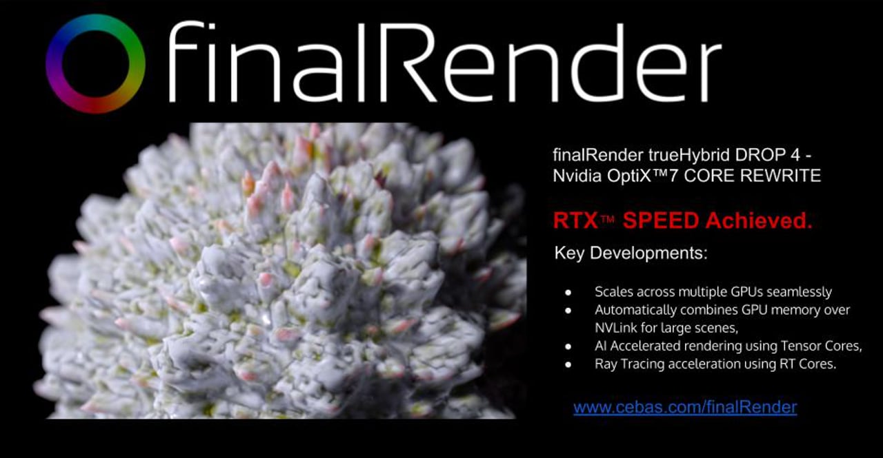 finalRender 4 Free tier version now available from cebas for the first time - Autodesk Community