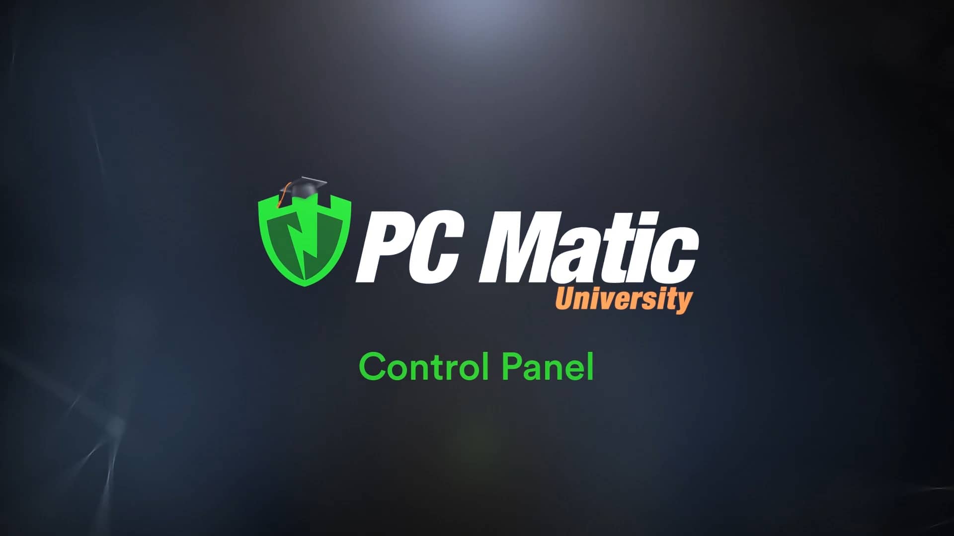 Computer Basics: The Windows Control Panel on Vimeo