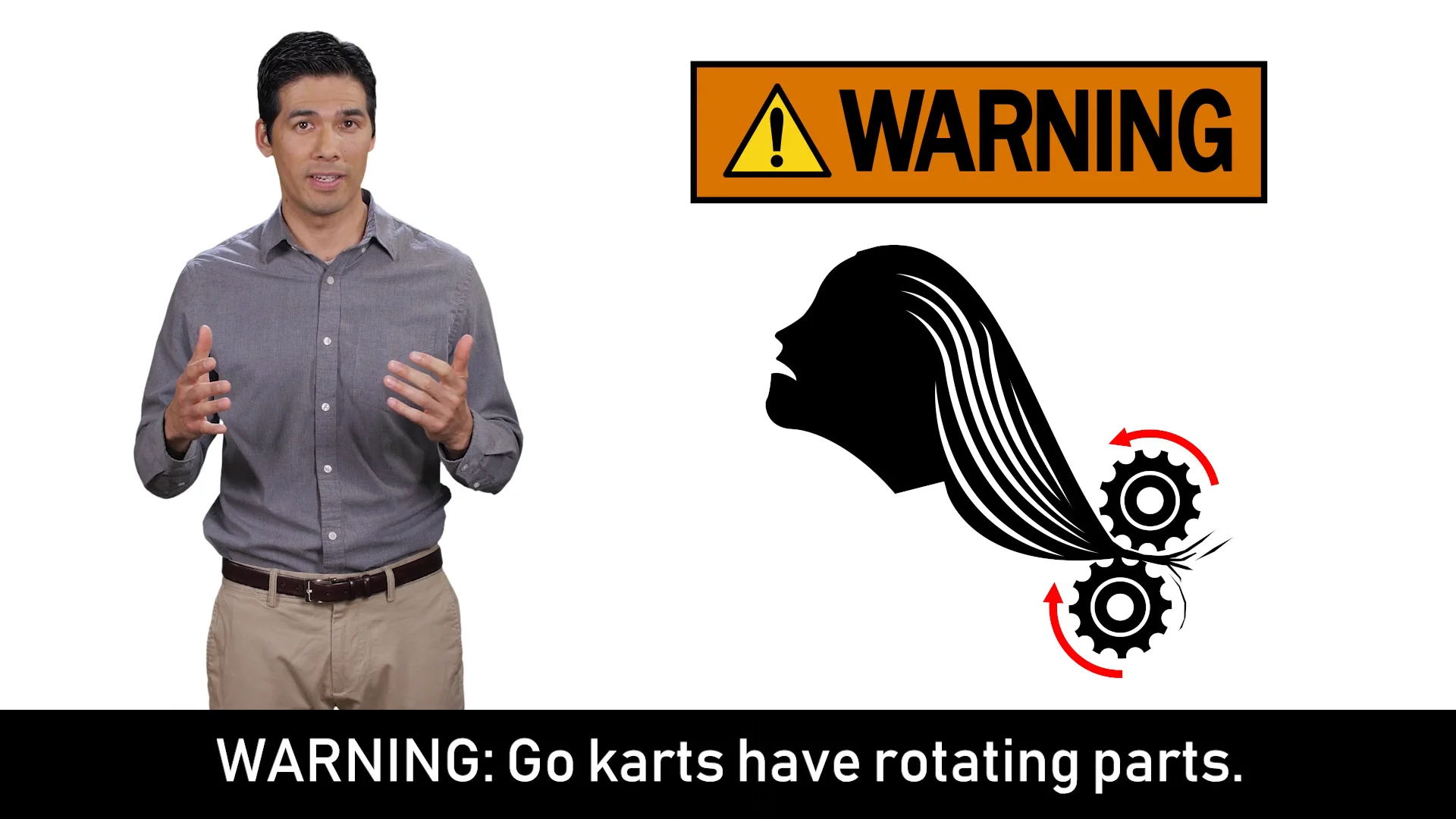 Go Kart Pre-Ride Safety Briefing ENGLISH