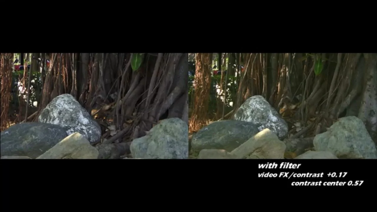 tiffen ultra contrast 3 filter test demo on Vimeo