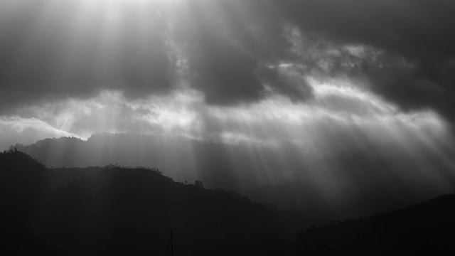 Light Reflection Black And White - Free video on Pixabay