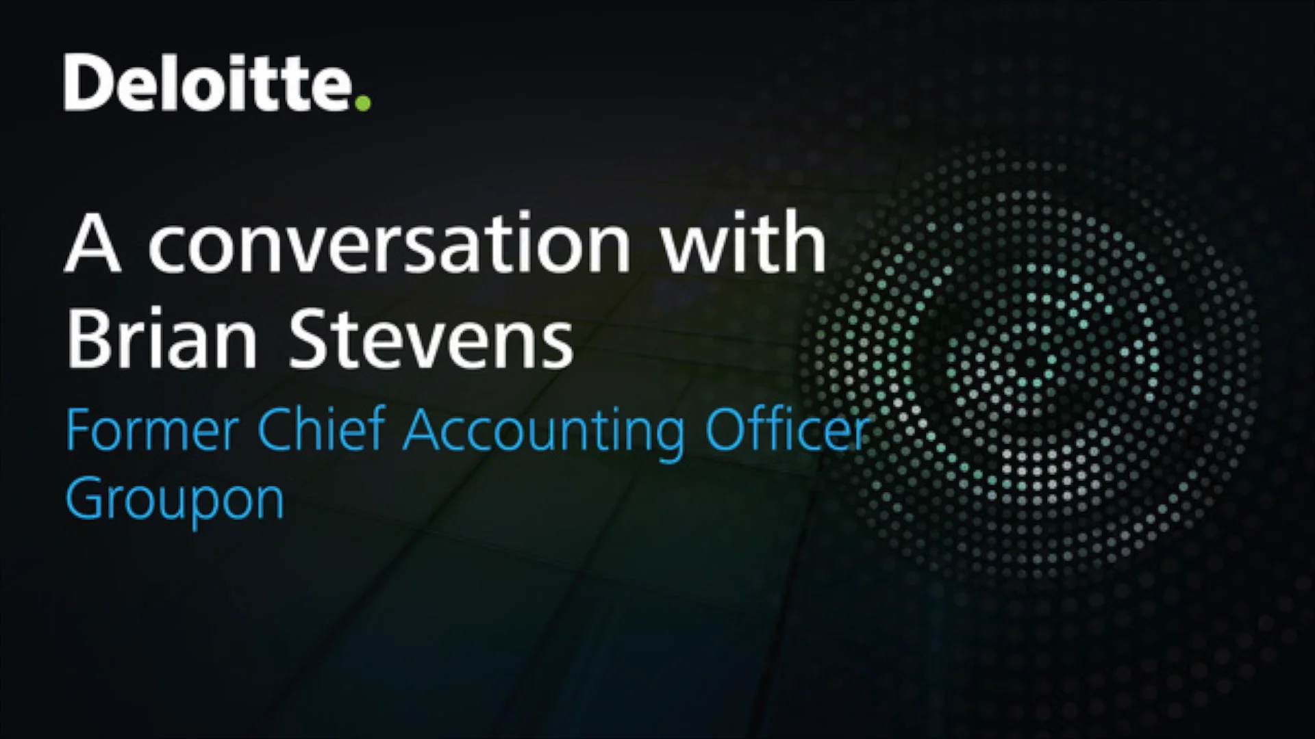 Deloitte - Revised titles for Stevens and Reese - Brian Stevens - 3_24 ...