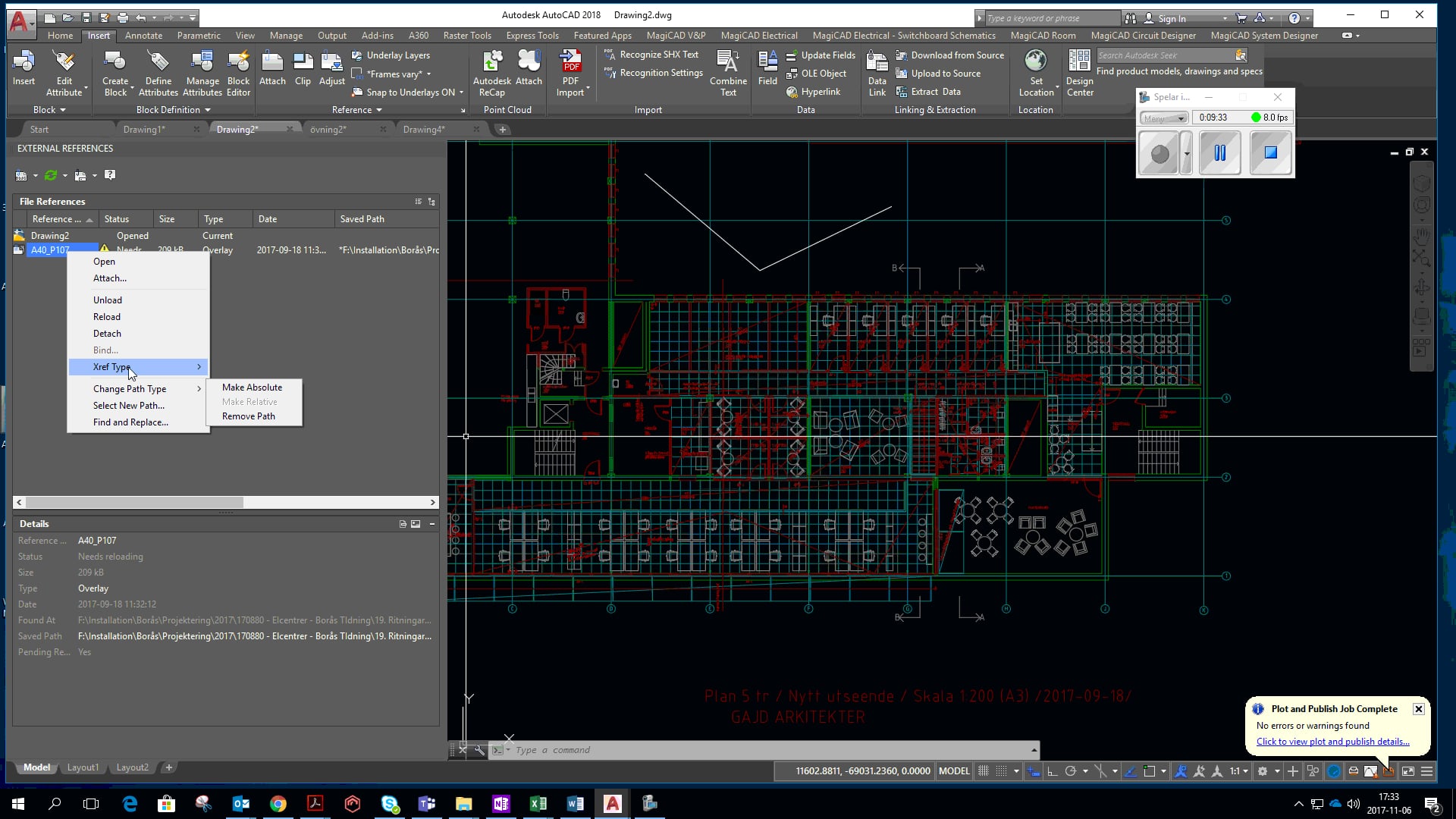 Projektering med CAD- AutoCad grund - Film 31 on Vimeo