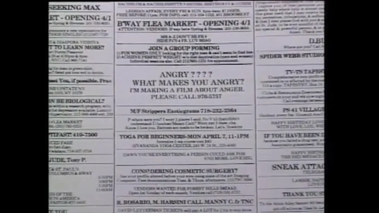 Watch Anger by Maxi Cohen Online | Vimeo On Demand on Vimeo