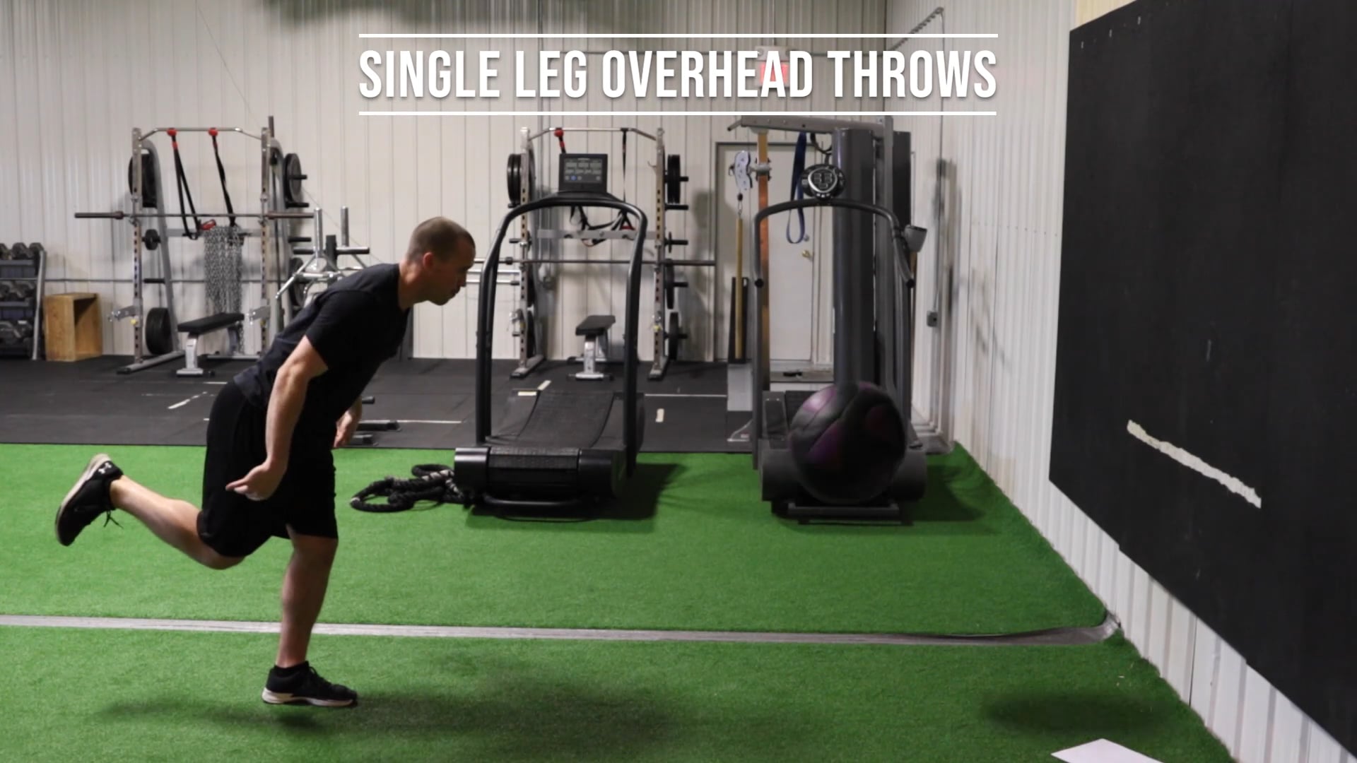 Single Leg Overhead Throws on Vimeo