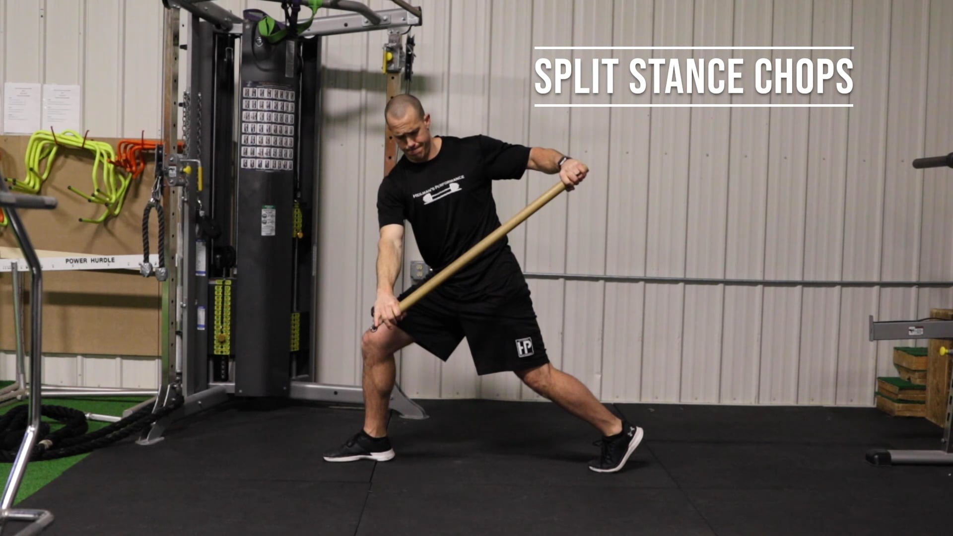Split Stance Cable Chops on Vimeo