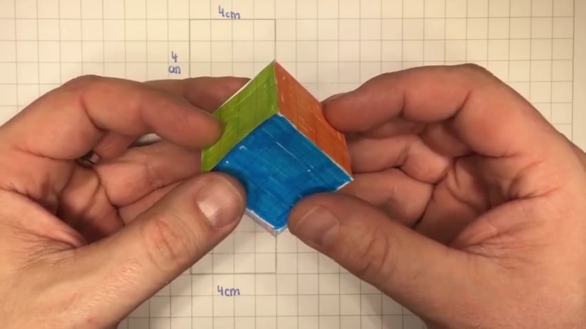 Gitternetz zeichnen - Würfel & Quader - Mathematik - einfach erklärt ...