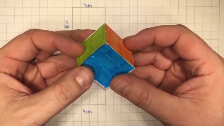 Gitternetz zeichnen - Würfel & Quader - Mathematik - einfach erklärt ...