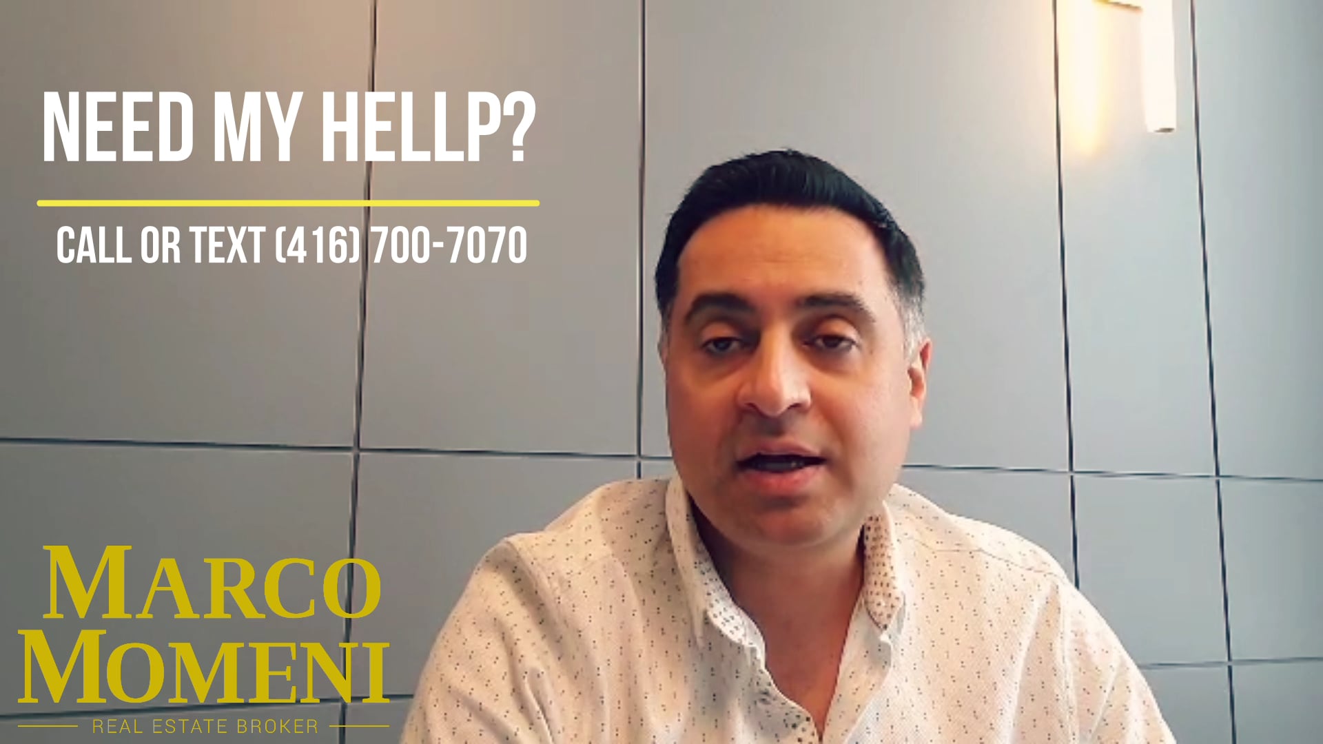 Marco Momeni - March 2020 Real Estate Update on Vimeo