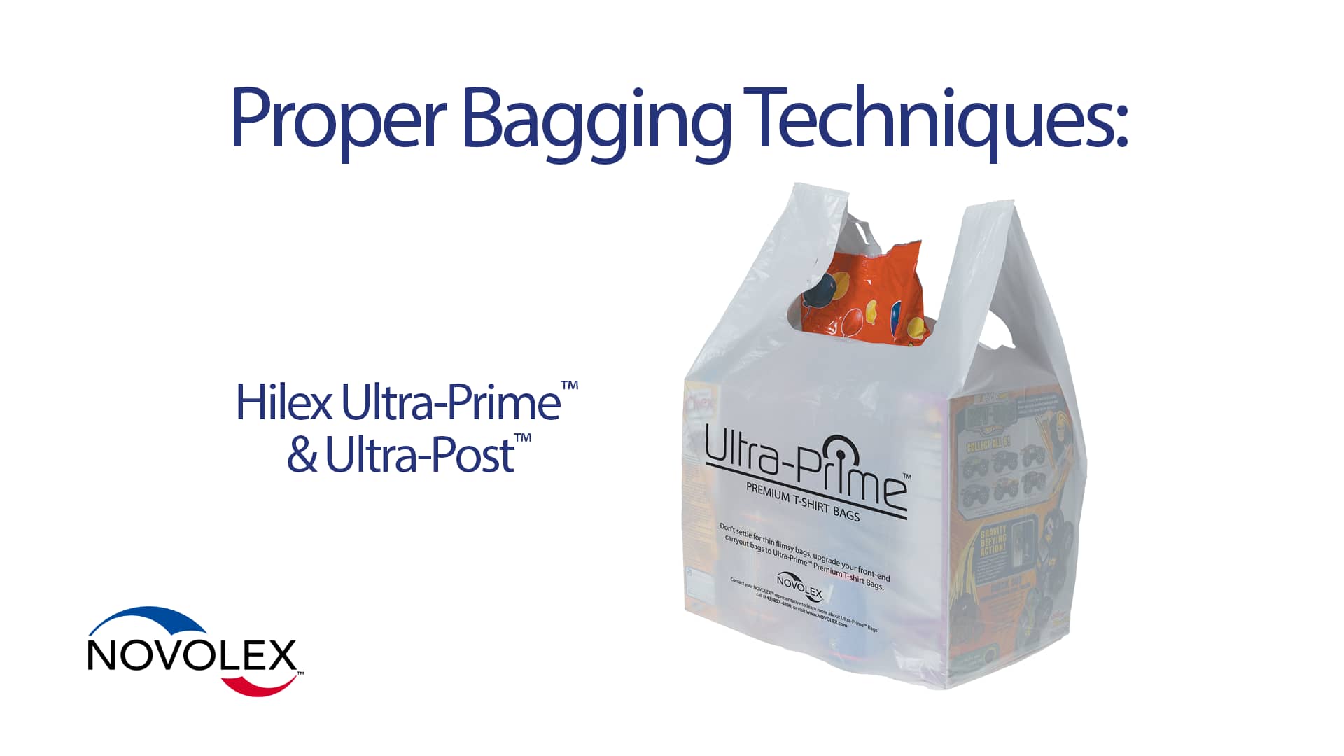 Hilex – UltraPrime™ Reusable and UltraPost™ Reusable Plastic Bags on Vimeo