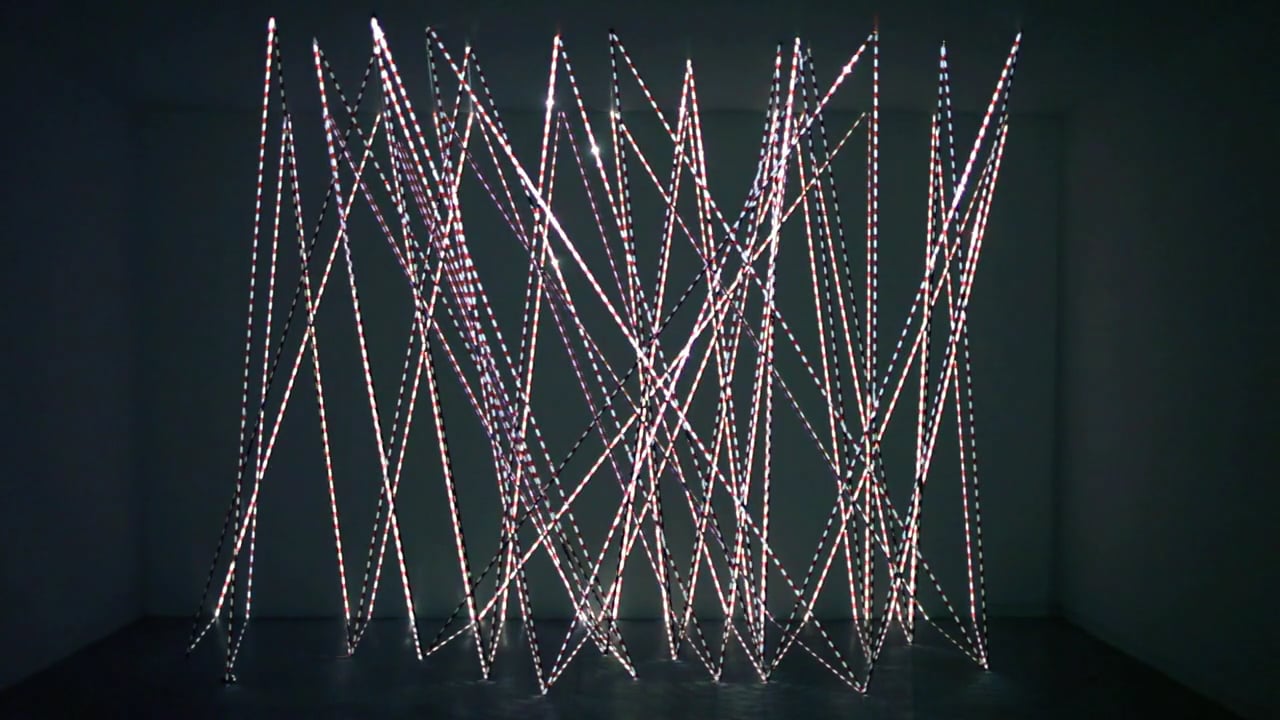 daniel canogar - Daniel Canogar, "Tracks", 2012 on Vimeo