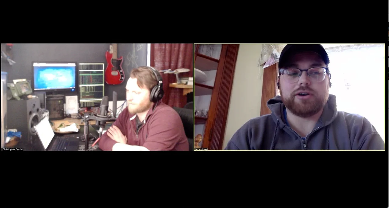 LunchStream with Chris Goulet & James Reed on Vimeo