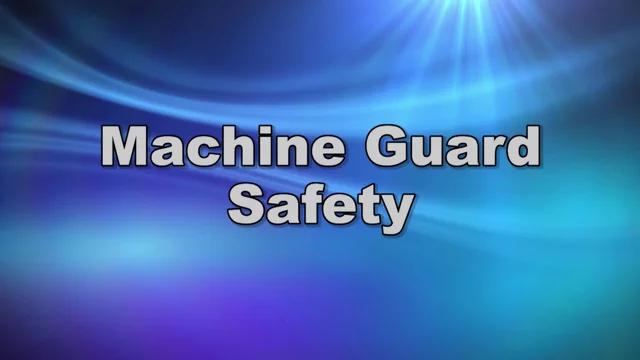 Machine Guarding Ppt