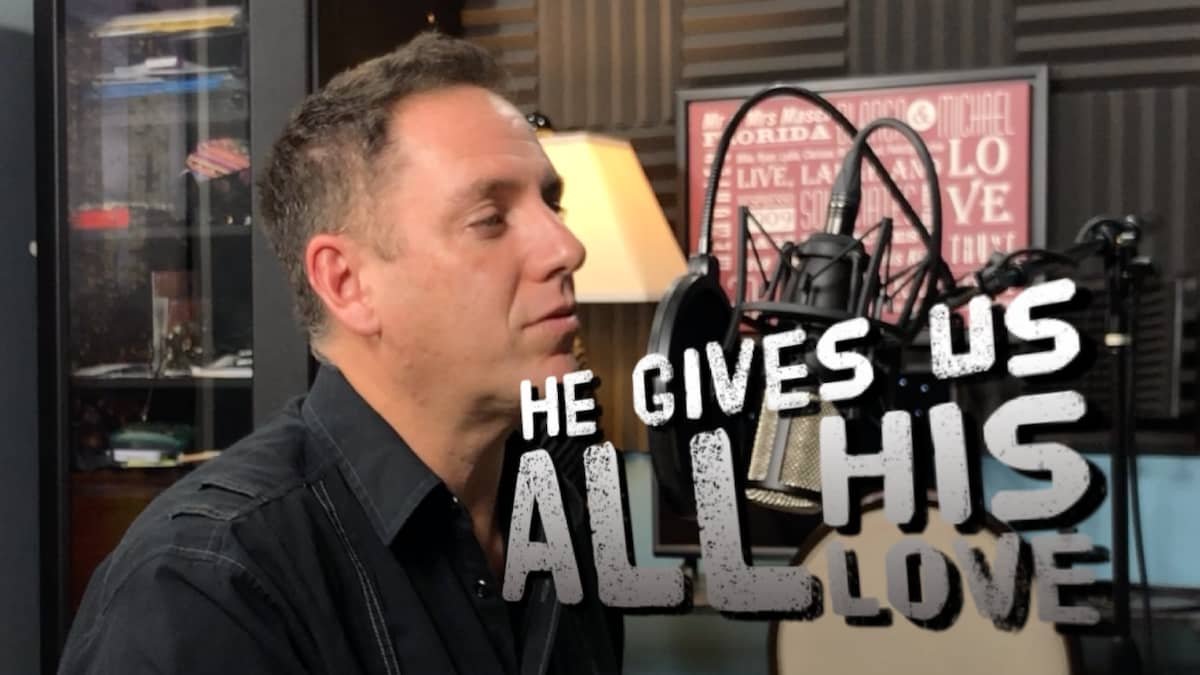 Michael Masci sings "He Gives Us All His Love" on Vimeo