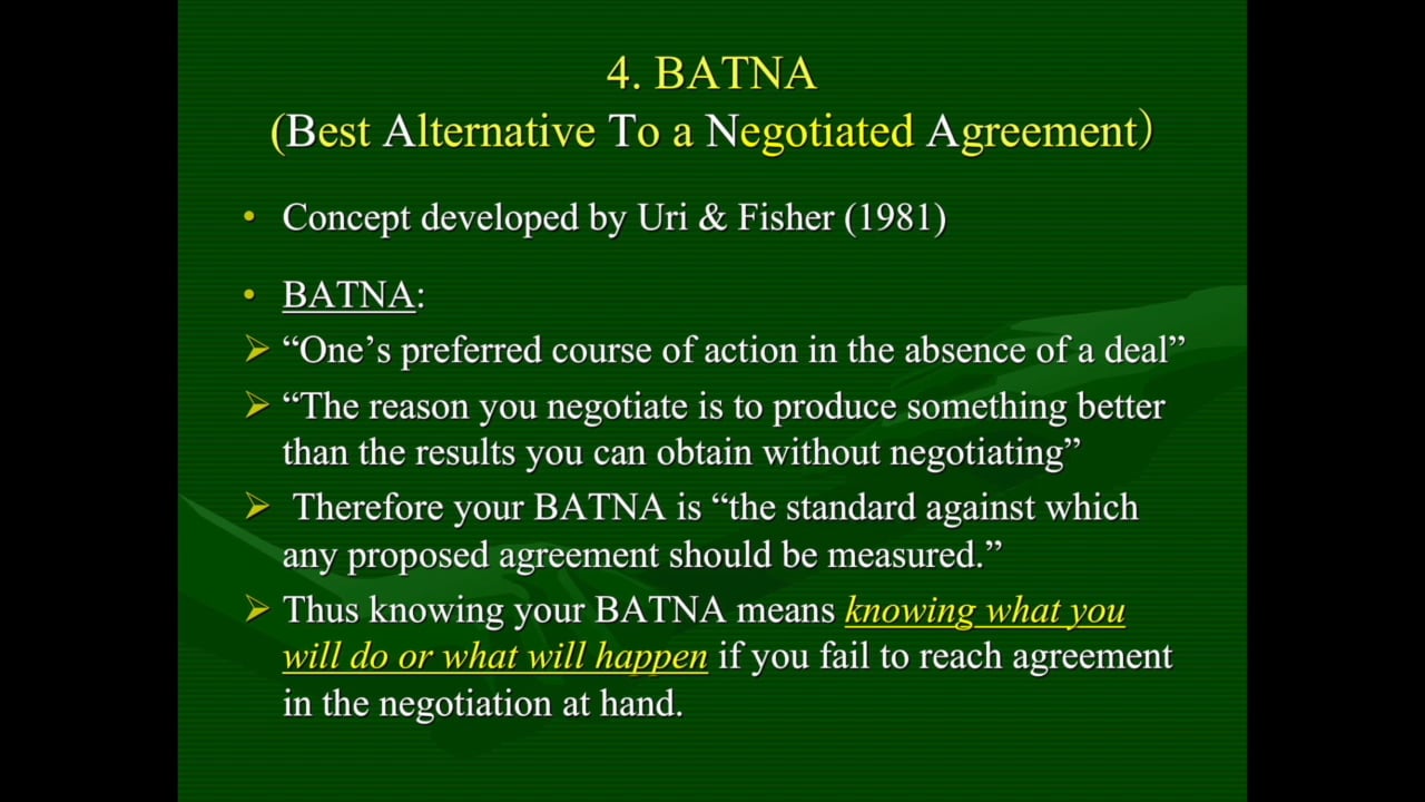 Negotiation 2 on Vimeo